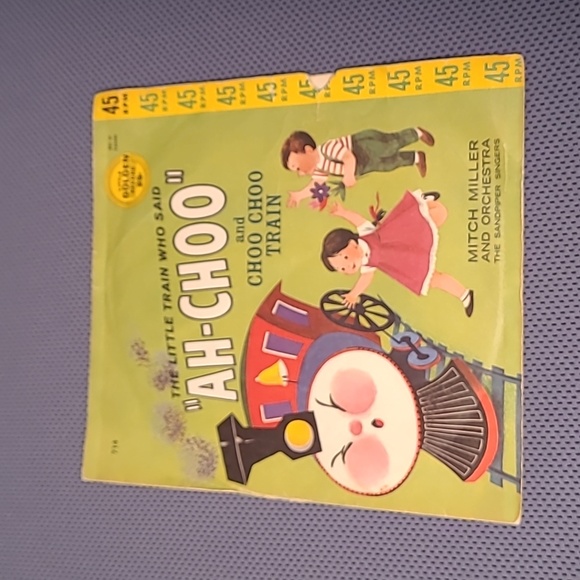 Little Golden Record | Media | The Little Train Who Said Ahchoo And ...